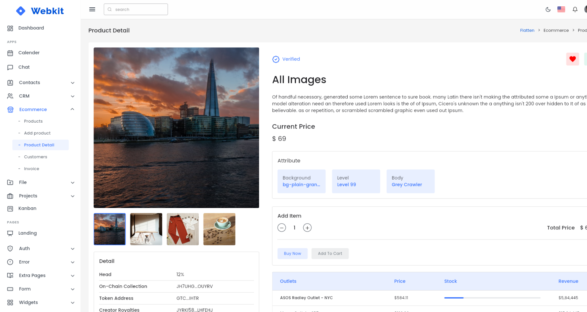 WebKit - Flutter Admin Panel by Getappui | CodeCanyon